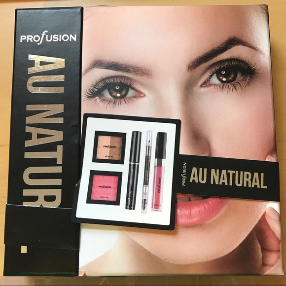 Profusion Cosmetics | Makeup | Profusion Makeup Set Au Natural 5 Piece Kit New Eyeshadow Blush ...